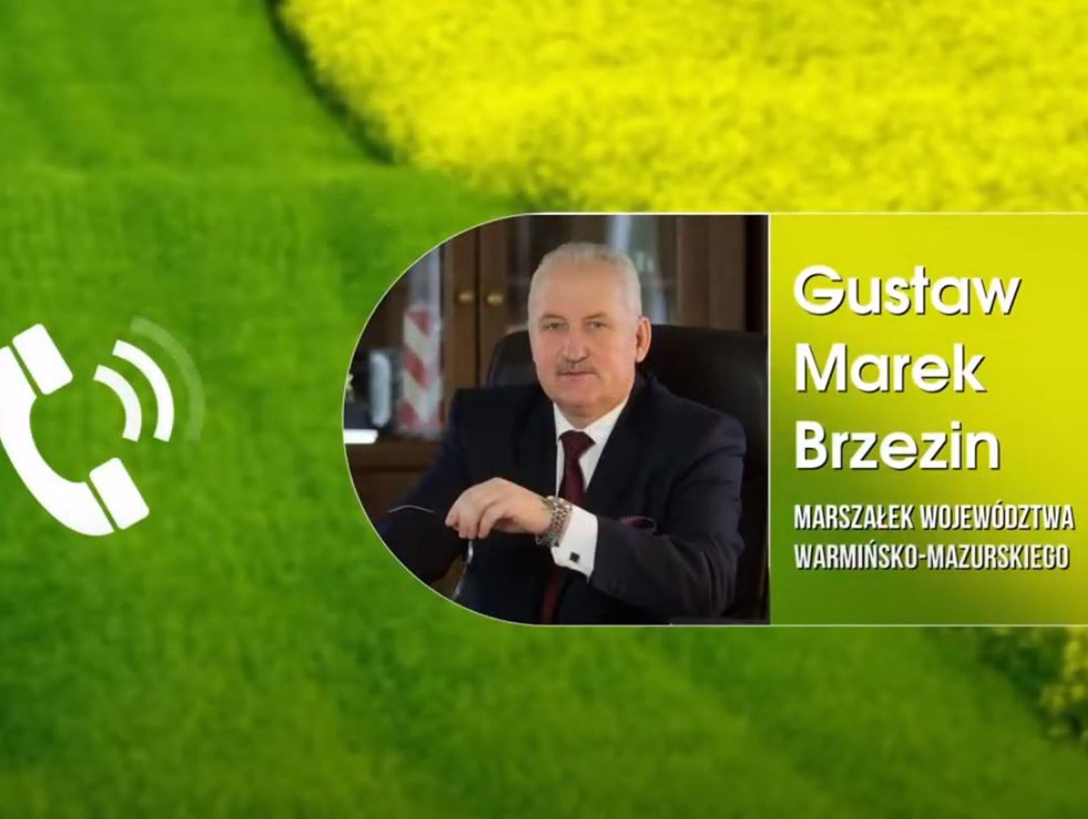 Życzenia Wielkanocne - Gustaw Marek Brzezin Marszałek Województwa Warmińsko-M...